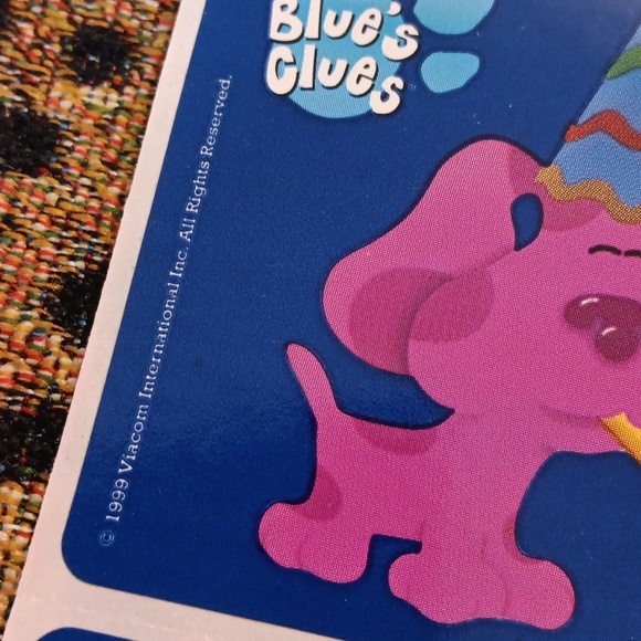 Other | 1999 Blues Clues Rugrats Stickers | Poshmark